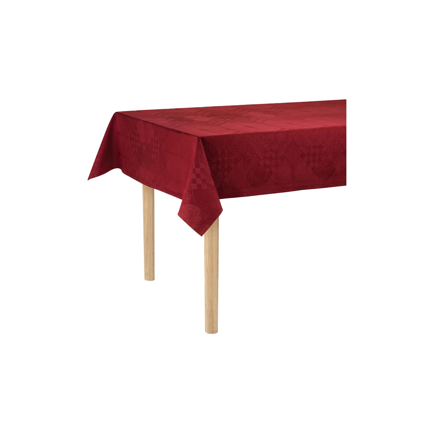 CHRISTMAS 50 Tablecloth, gold red