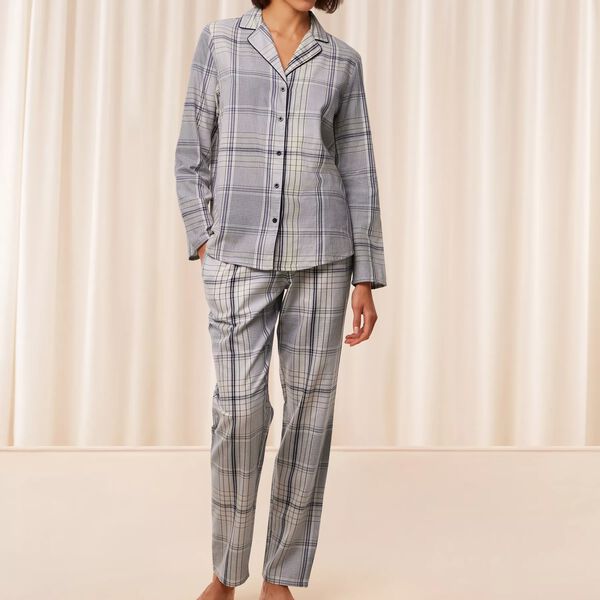 Boyfriend PW X Checks, blue - light combination