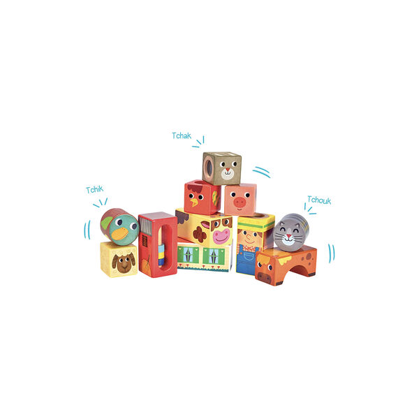 Farm Animals Musical Blocks
