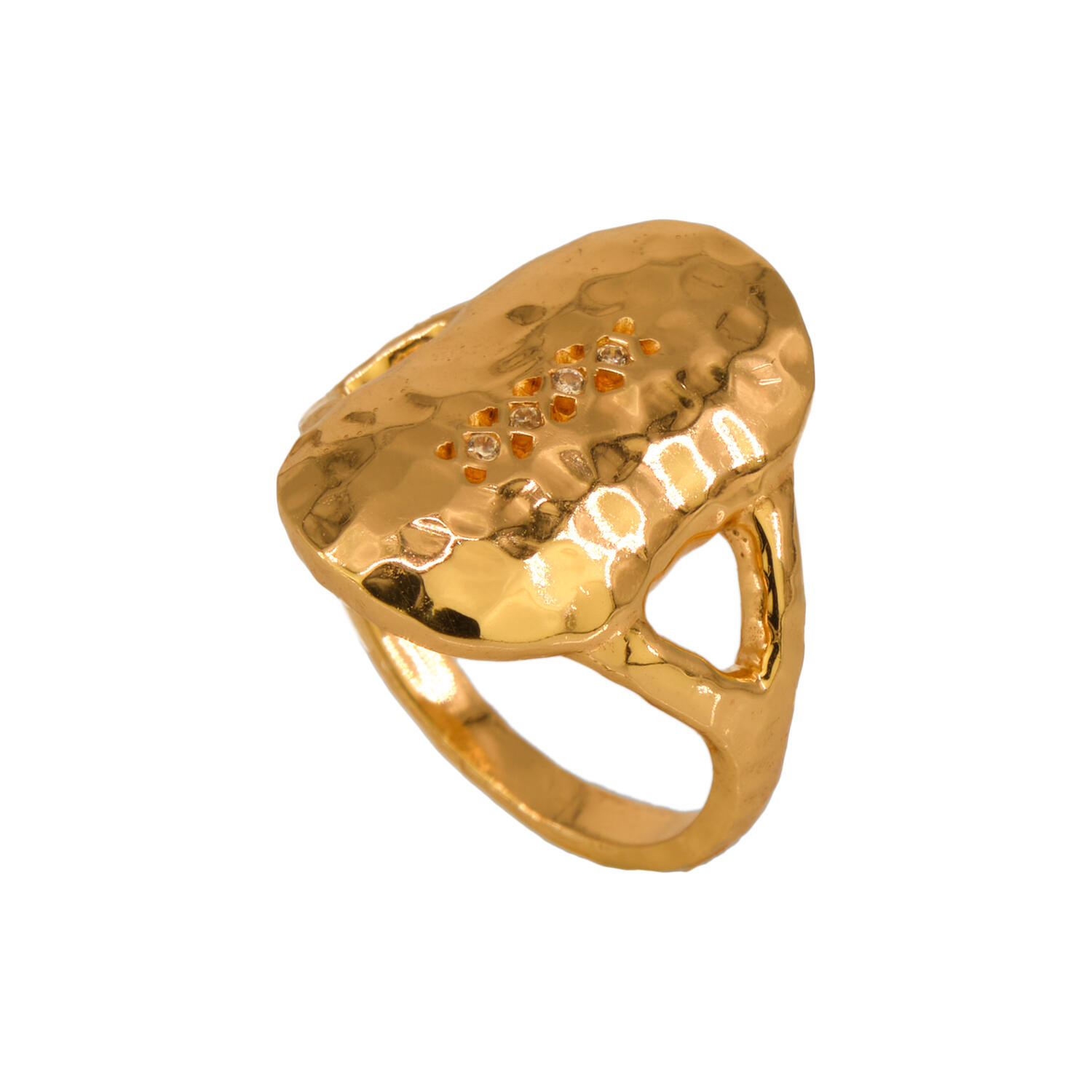 One and Only Ring, gold plated