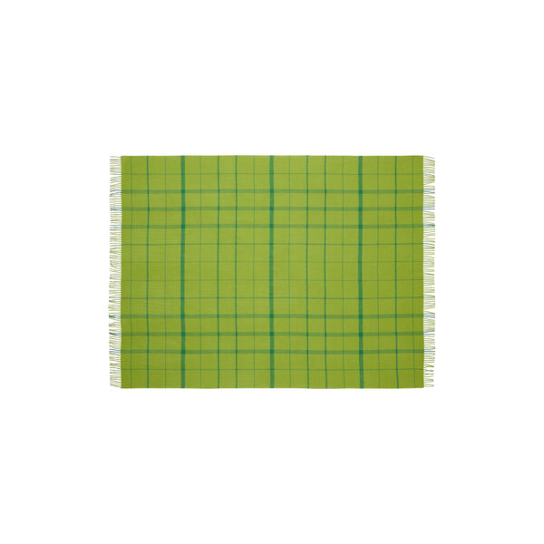 Warp and Weft Throw, 02104 sprout - lime/grass